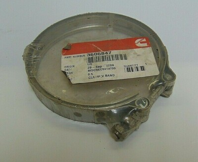 CUMMINS T BOLT CLAMP 3606847, L18, I.D. 5" STAINLESS STEEL | eBay