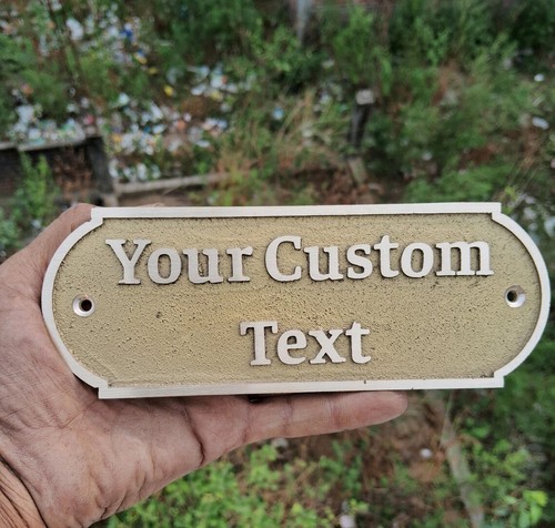 Personalized Brass Plaque Ideal for Recognition Plaques, Name Plates ...