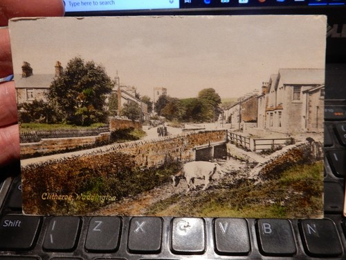 WADDINGTON CLITHEROE original old postcard M | eBay