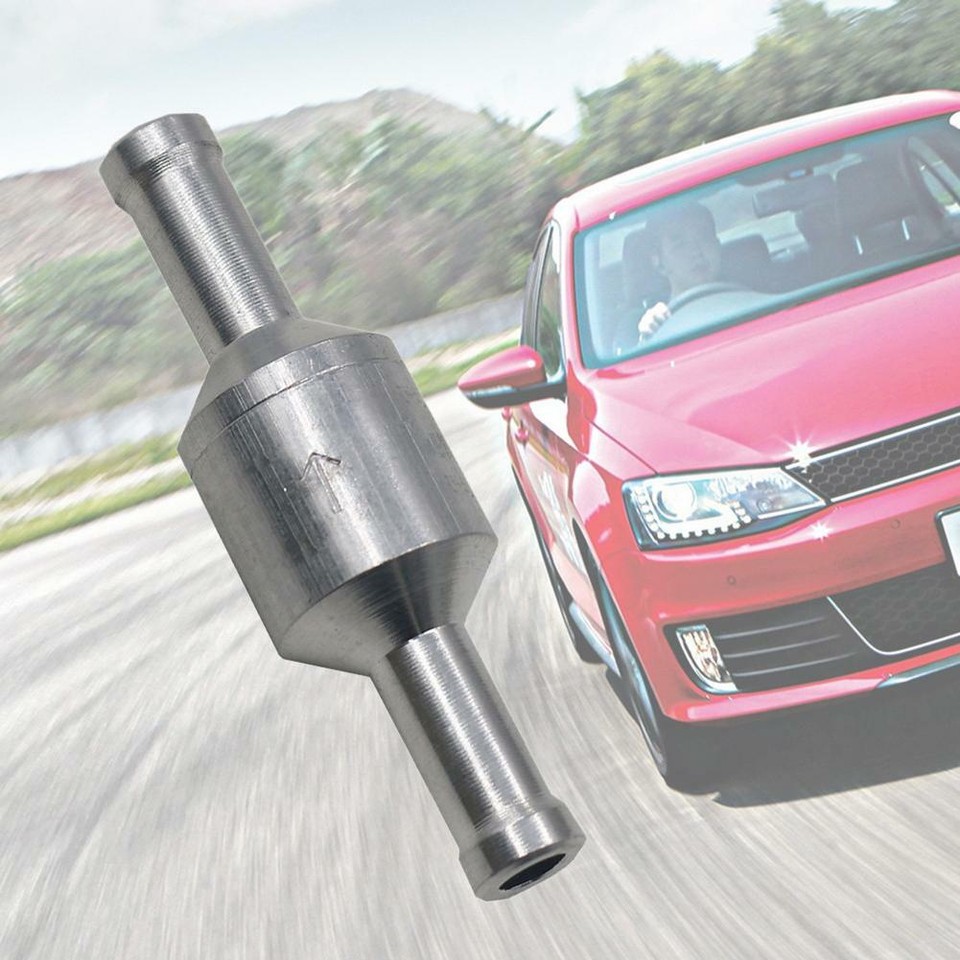 Inline One-way Non-return Check Valve Fuel Water Gas Air Vacuum ...