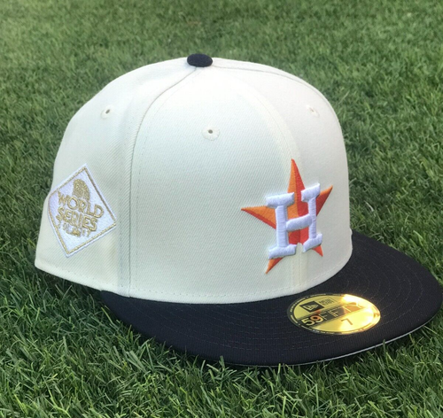 Houston Texas Fitted Hat World Series Edition size 7 | eBay