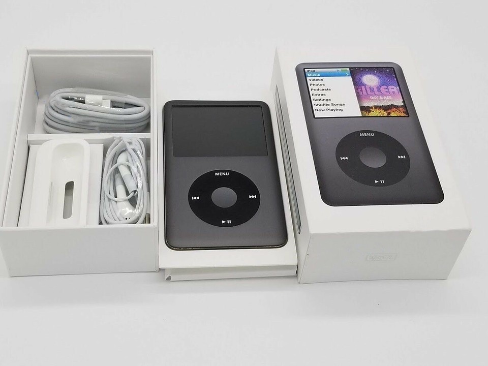NEW Apple Classic 7th Generation - Black (160GB) MP3 Player Sealed ...