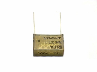 1x RIFA Kondensator 100nF Y2 250V~ SH, PME 271 Y, RM 25 (0,1µF,uF)B57 ...