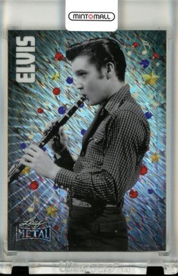 2024 Leaf Elvis Icons Collection Elvis Presley Silver Shimmer 47 /99 ...