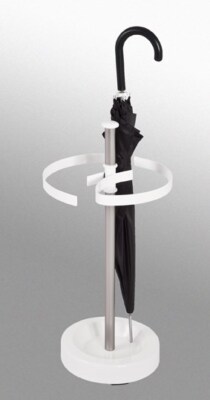 Modern Style Chrome Umbrella Stand. High Gloss White. 26350 | eBay UK