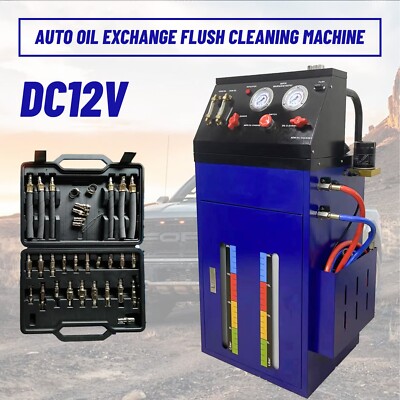 ATF 12V Auto Transmission Fluid Oil Exchanger Flush Cleaning Cleaner ...