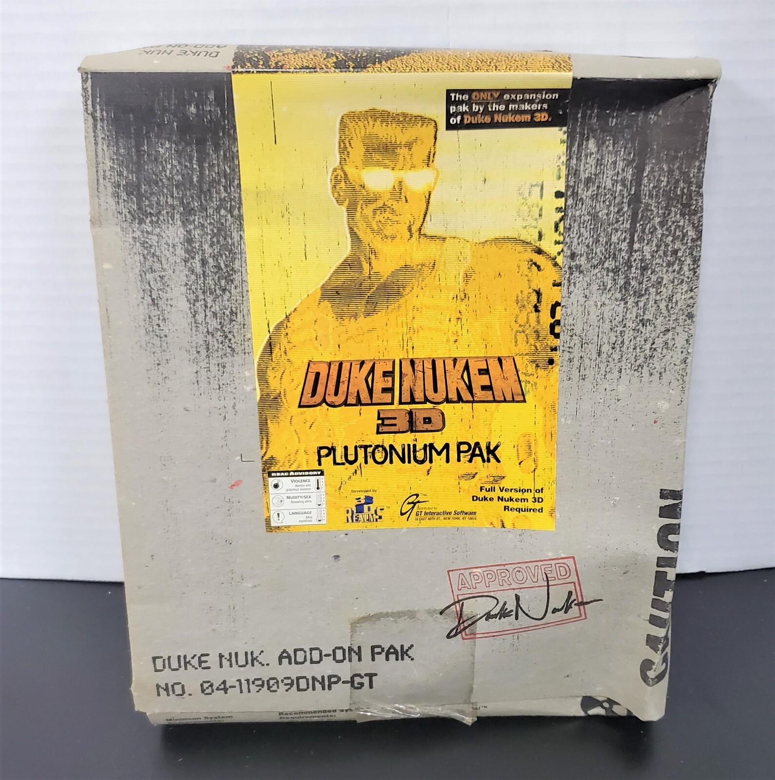 SEALED * Duke Nukem 3D: Plutonium Pak * 1996 * 3D Realms * PC Big Box ...