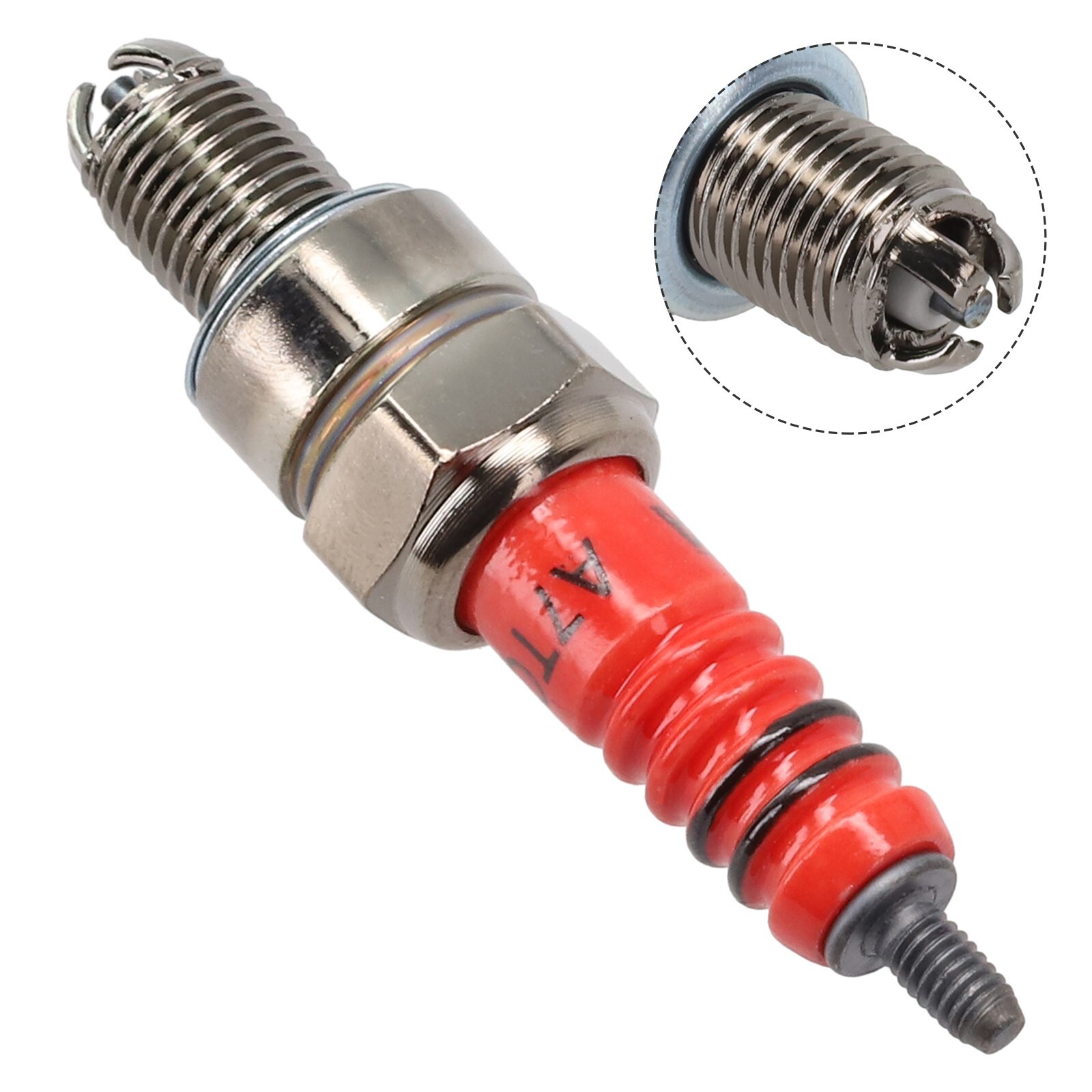 For GY6 50cc-150cc Spark Plug A7TC Moped CR7HSA High Performance 3 ...