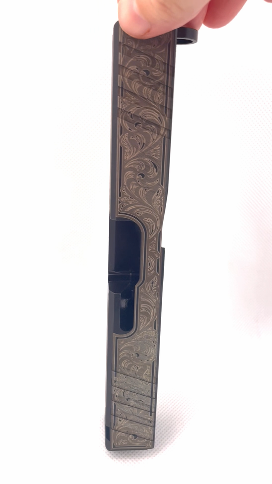 Glock 19 slide gen 3 Laser engraved slide (unique scroll pattern) | eBay