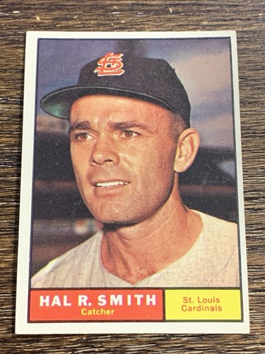 1961 TOPPS HAL R. SMITH #549 HIGH SERIES CARDINALS EX-MT OR BETTER | eBay