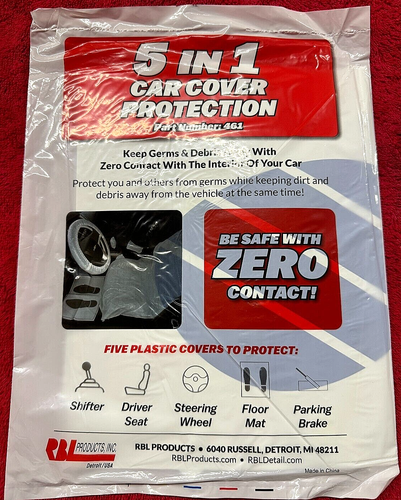SUPER GOOD DEAL💯 RBL Products 461 - 5 IN 1 Car Cover Protection Kit US ...