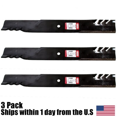 3PK Oregon G6 Gator Mower Blades for 72" Cut Bad Boy Ferris 038-7220-00 ...