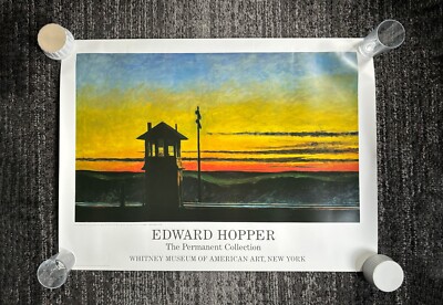 Edward Hopper - Railroad Sunset - Whitney Museum Litho Print - 1997 ...