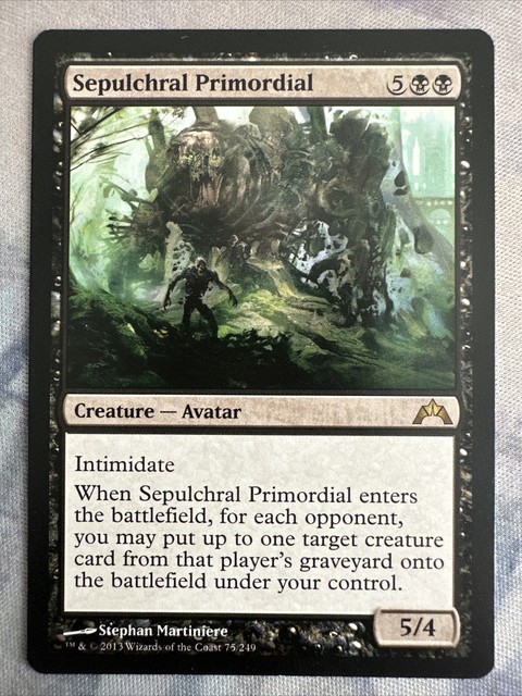 MTG Sepulchral Primordial Gatecrash 75/249 Regular Rare for sale online ...