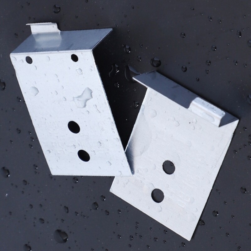 100Pcs Door Frame Corner Assistant Bracket Stainless Steel Mounting | eBay