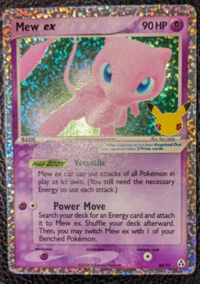 Mew Ex Hp 90 Foil #88 Pokémon Card 2006 | eBay