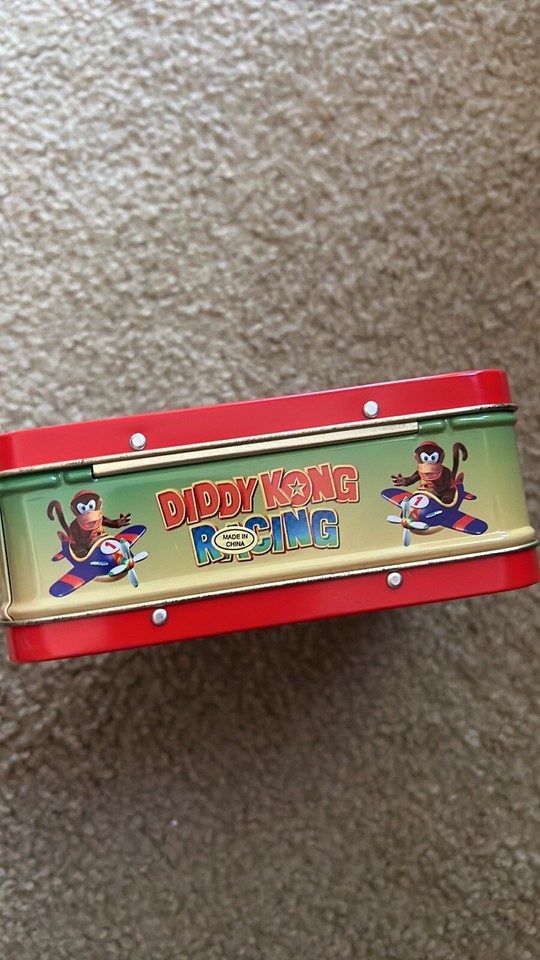 Vintage 90s Y2K Diddy Kong Racing Nintedo 64 N64 Rareware Mini Metal ...