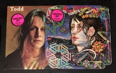 2 TODD RUNDGREN PROMO LP ALBUMS:A WIZARD,A TRUE STAR 1973 & TODD 1974 w ...