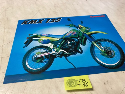 Kawasaki KMX125 B7 Kmx 125 Booklet - Sale Catalogue Flyers Motorcycle ...