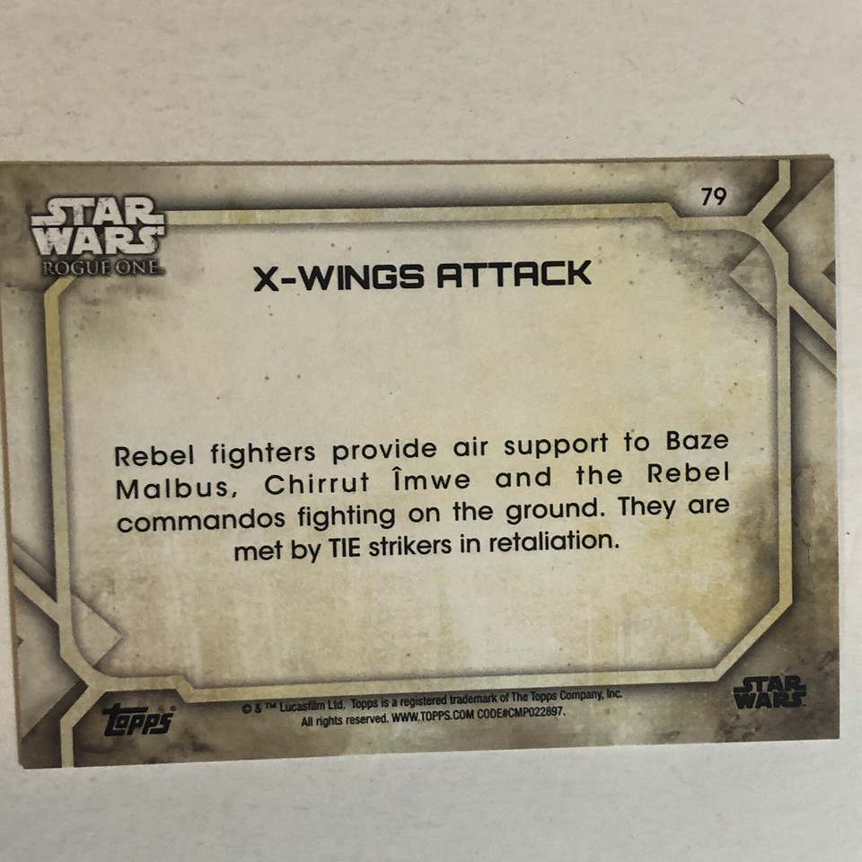Rogue One Trading Card Star Wars #79 X-Wings Attack | eBay