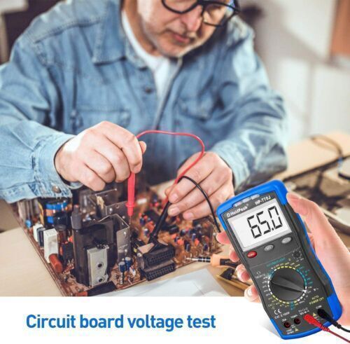 Digital Multimeter Automotive AC/DC Volt Amp Dwell Meter RPM Tester ...