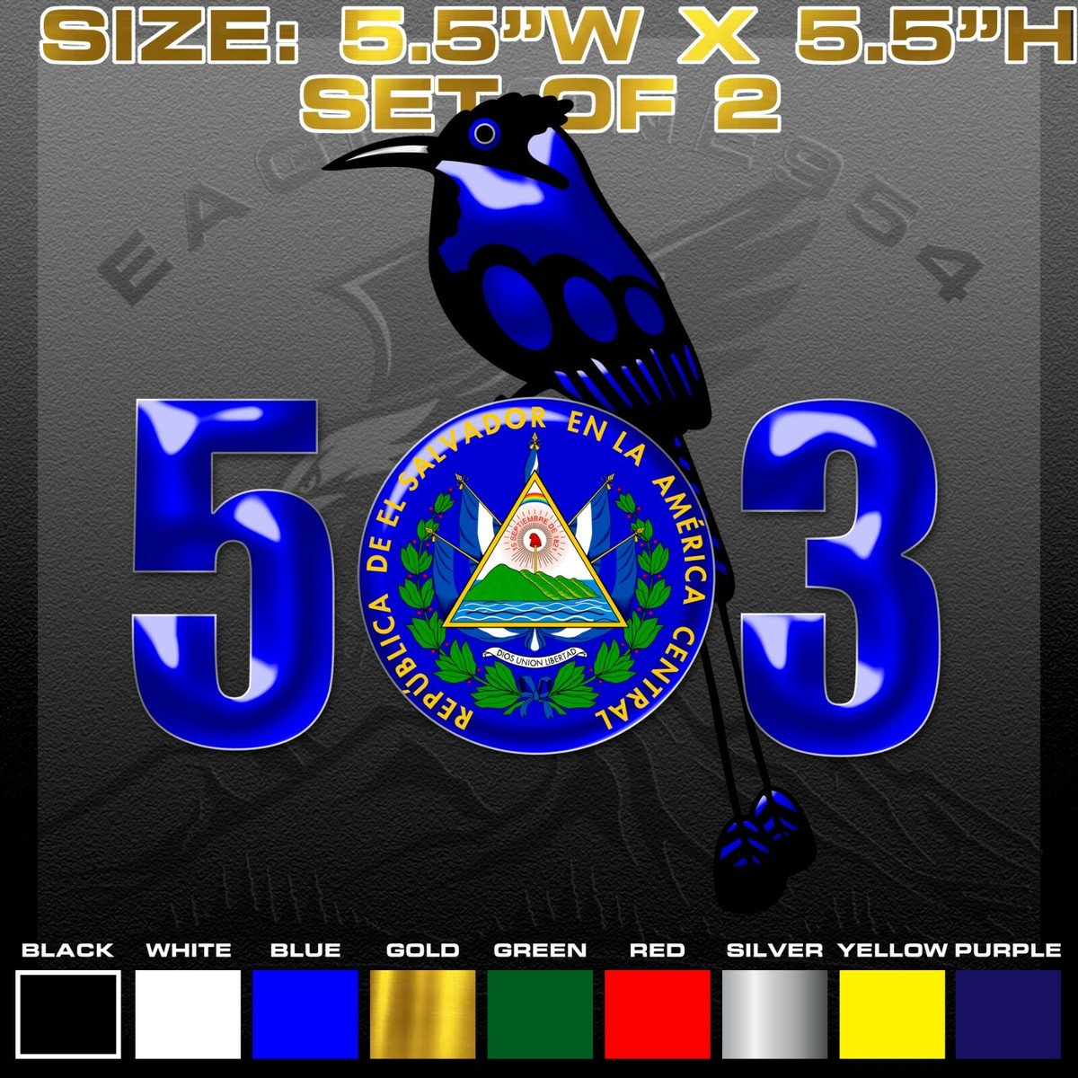 503 El Salvador Logo El Salvador Puro 503 🇸🇻💙 #CapCut #fyp