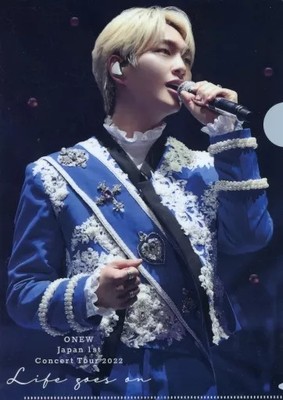 Plastic Folder Onyu B5 Blu-Ray/Dvd Onenew Japan 1St Concert Tour 2022 Life Goes | eBay Australia