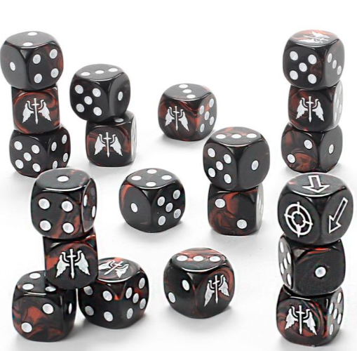 Dark Angels Legion Dice-Horus Heresy-Forgeworld-Space Marine-Warhammer ...