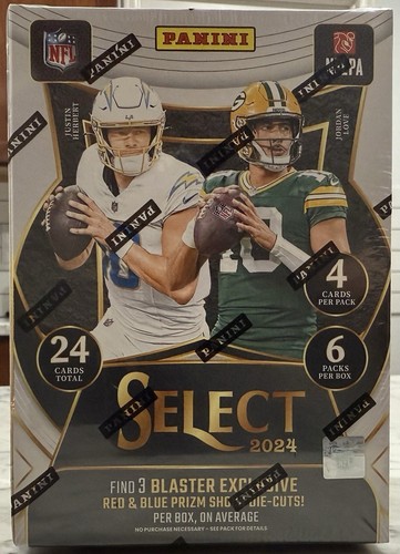 2024 Panini NFL Select Football Trading Card Blaster Box SEALED | eBay
