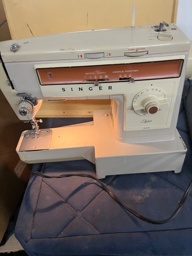 Vintage 1970s Singer Stylist 543 Sewing Machine RARE | eBay