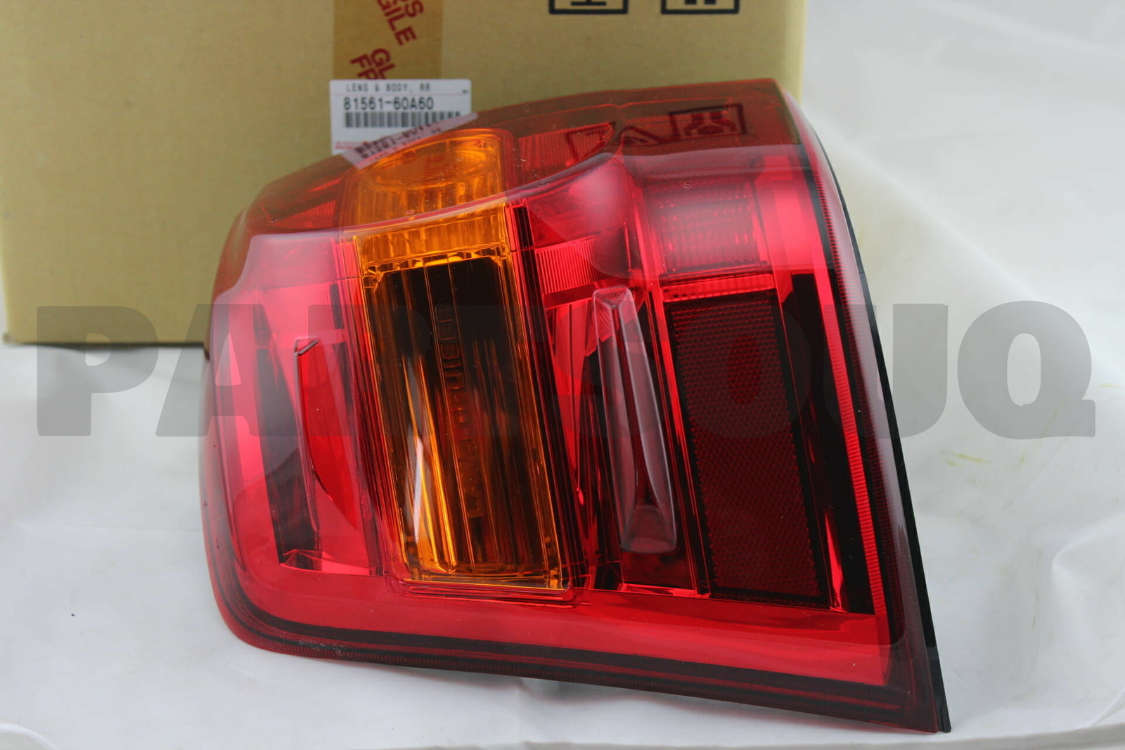 8156160A60 Genuine Toyota LENS & BODY, REAR COMBINATION LAMP, LH | eBay