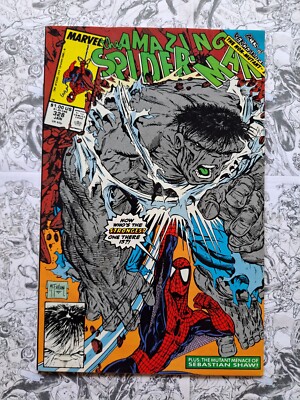Amazing Spider-Man #328 Todd McFarlane Cover Marvel 1989 | eBay
