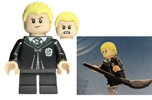 LEGO HP Draco Malfoy Minifigure - First Flying Lesson Hogwarts 76395 ...