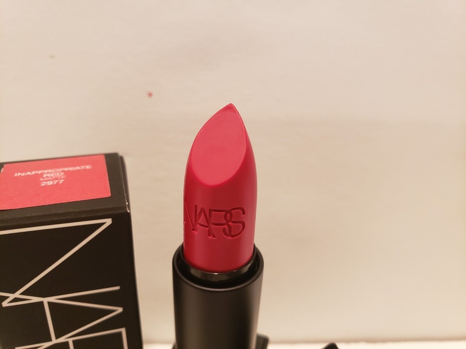 NARS ~ Lipstick ~ Inappropriate Red Matte ~ NIB - Hit Tip | eBay