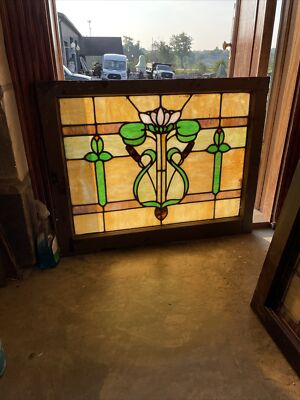 1940-Now - Lily Stained Glass Window