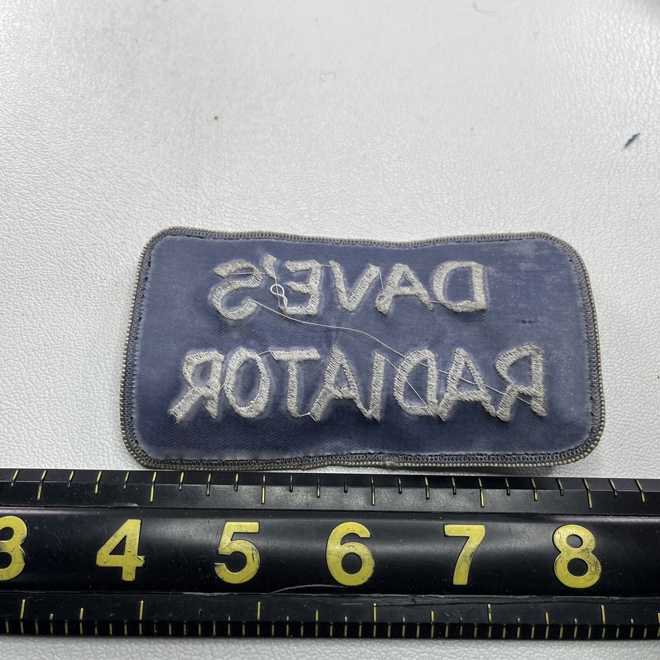 Vtg Kinda Rough Car Repair DAVE’S RADIATOR Patch T065 | eBay