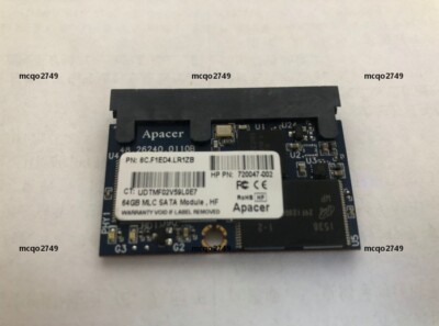 1PCS Apacer 64GB MLC SATA Module 720047-002 | eBay