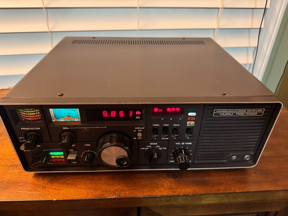 Yaesu Frg-7000 Communications Receiver - Watch Video | eBay