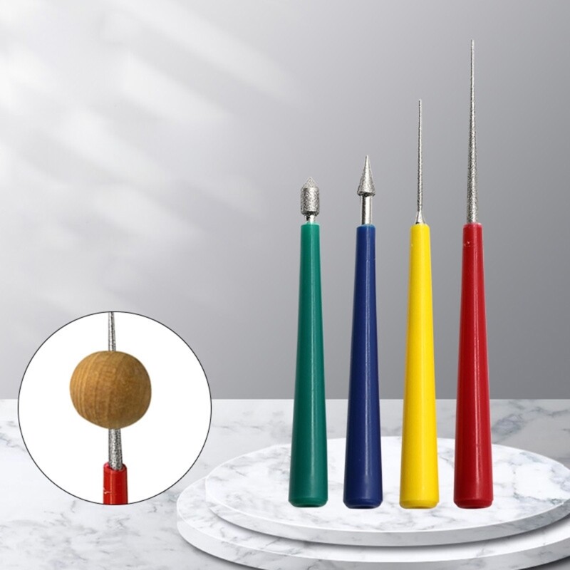 Diamond Tipped Bead Reamer, Beads Opener Craft Reamer Hand Drill Tools ...