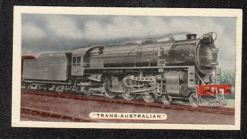 Railroad 1935 Train Card The UNION LIMITED South Africa Cape Town ...