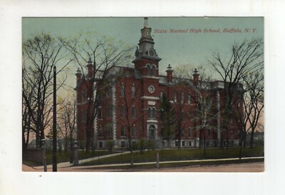 Antique Post Card - State Normal High School - Buffalo - New York | eBay