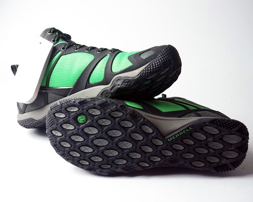 Merrell Mens Proterra Mid Sports Green Trekking Shoes Walking Hiking ...