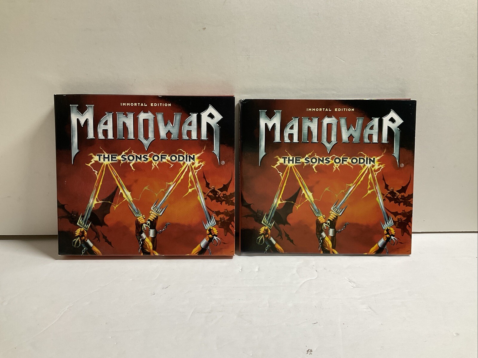 Manowar The Sons Of Odin Immortal Edition CD + DVD Manowar CD Rare ...