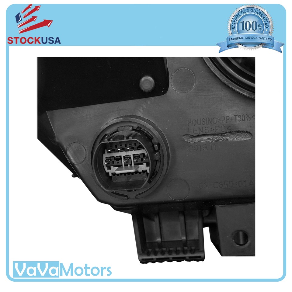 Fits 2019 2020 Kia Sorento Halogen w/LED Headlight Right Passenger ...