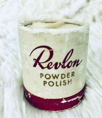 Vintage Revlon Nail Polish Powder - Circa 1950's - improve nail luster ...