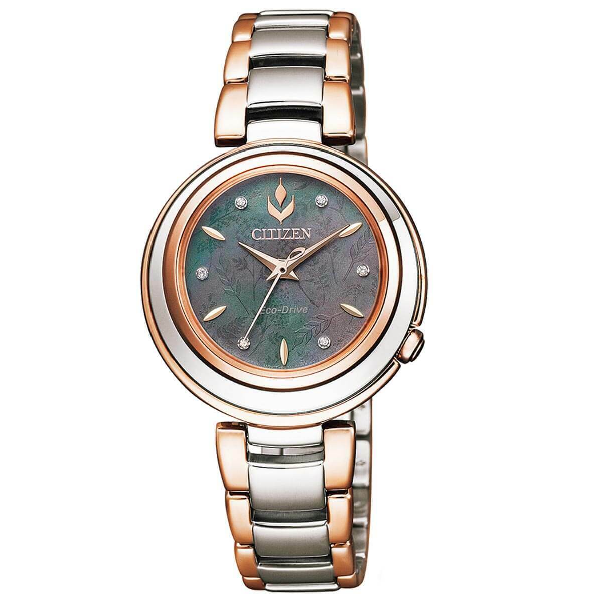 Citizen Eco-Drive Brown Women's Watch - EM058651Y for sale online | eBay