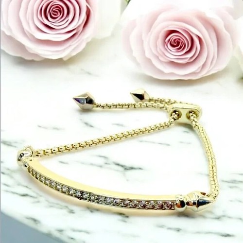 Kendra Scott Ott Bracelet CZ Stones Adjustable Bolo Style Clasp. | eBay