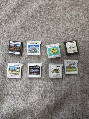 Nintendo 3DS Game Software Set (Various Titles, No Packaging, Tested ...