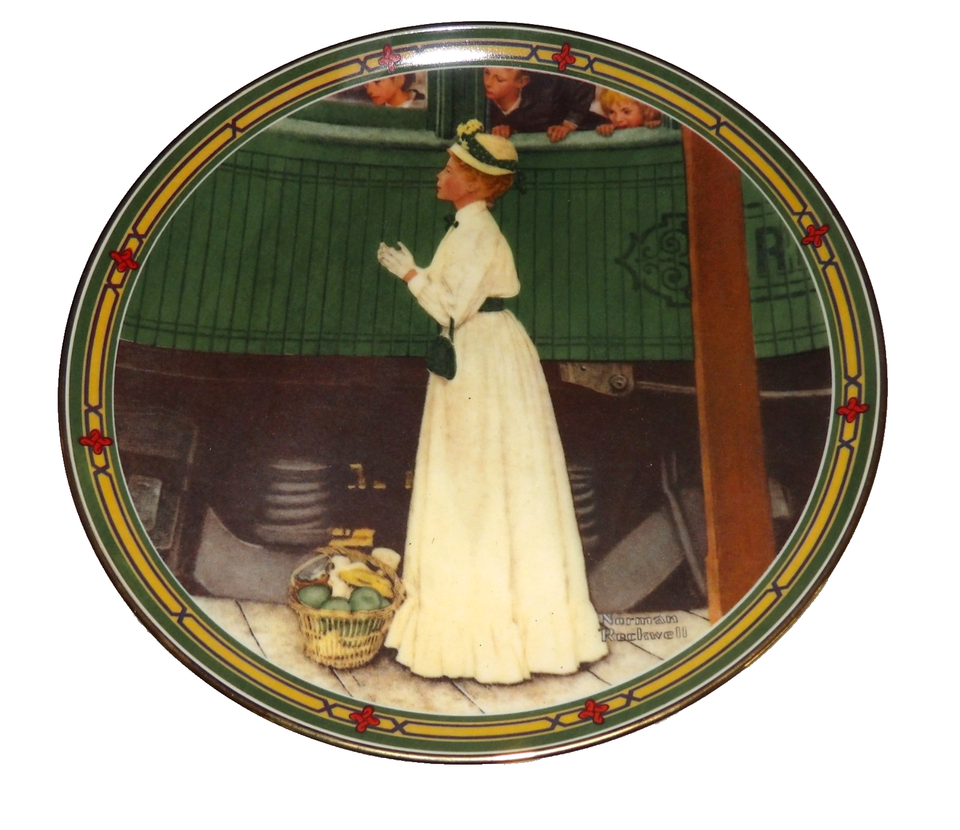 Set of 5 Bradford Exchange Knowles Norman Rockwell American Dream ...