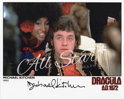 DRACULA A.D.1972 - Michael Kitchen Signed Photograph Hammer Films 01 ...